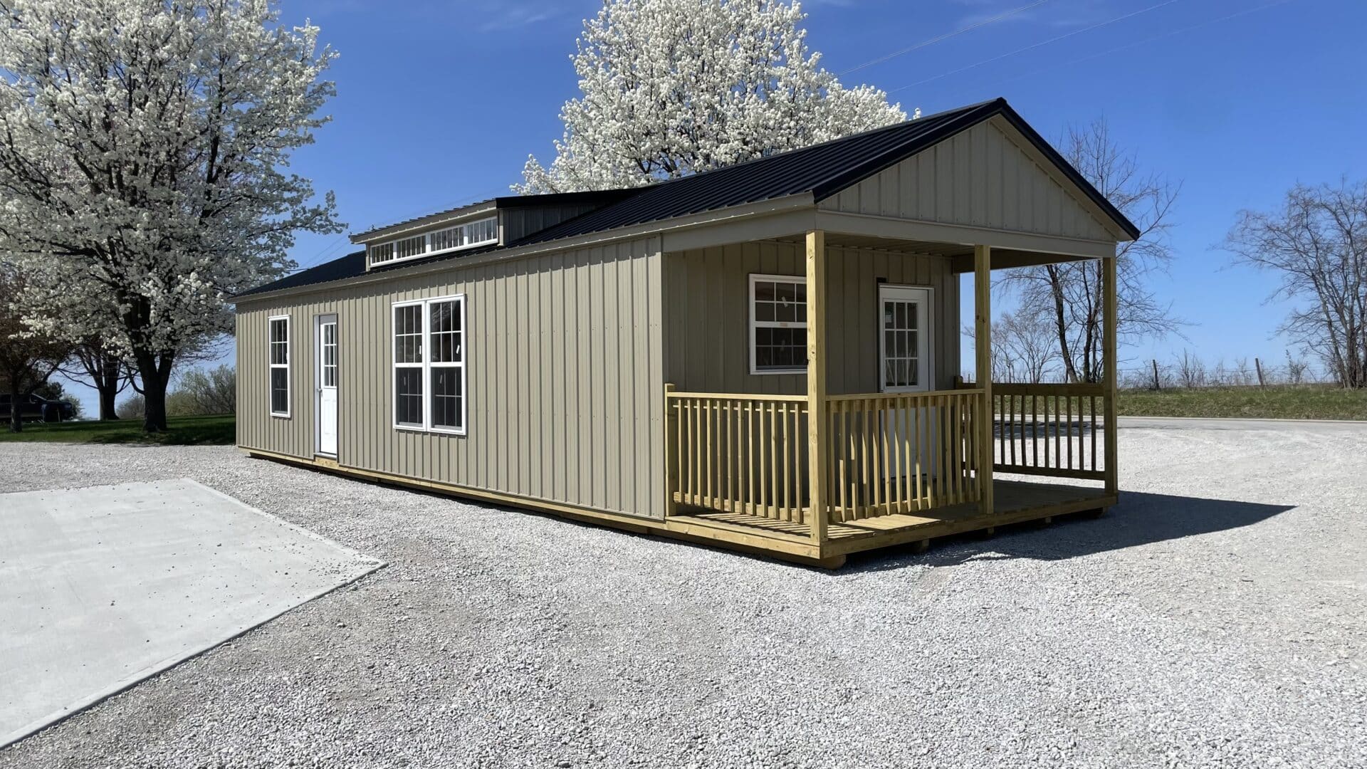 14x46 Cabin (tiny home) - Premier Barns